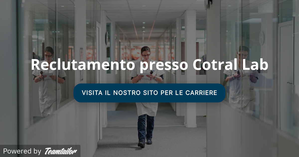 Reclutamento presso Cotral Lab - Cotral Lab