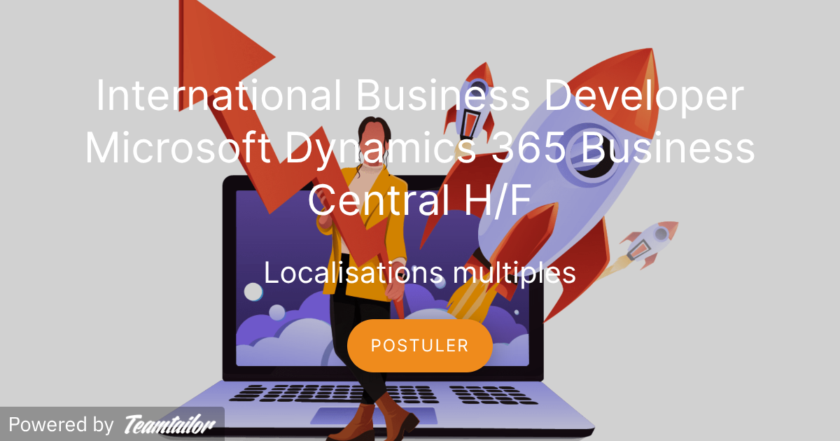 International Business Developer Microsoft Dynamics 365 Business ...