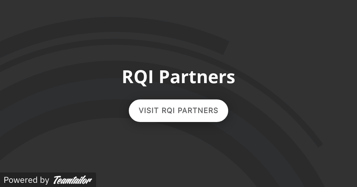 Welcome to our career site - RQI Partners