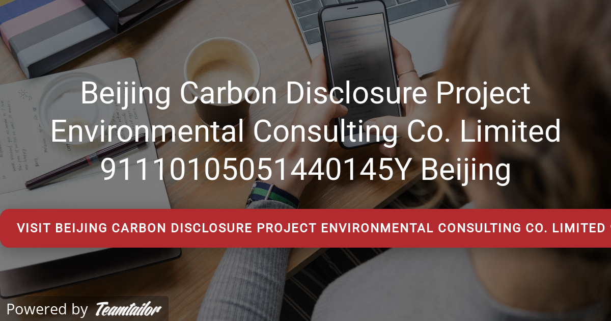 Beijing CDP Environmental Consulting Co., Limited - CDP Global