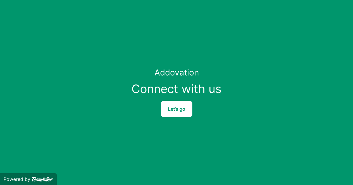 Addovation – Connect