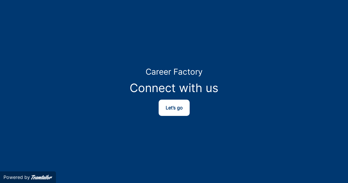 Career Factory – Connect