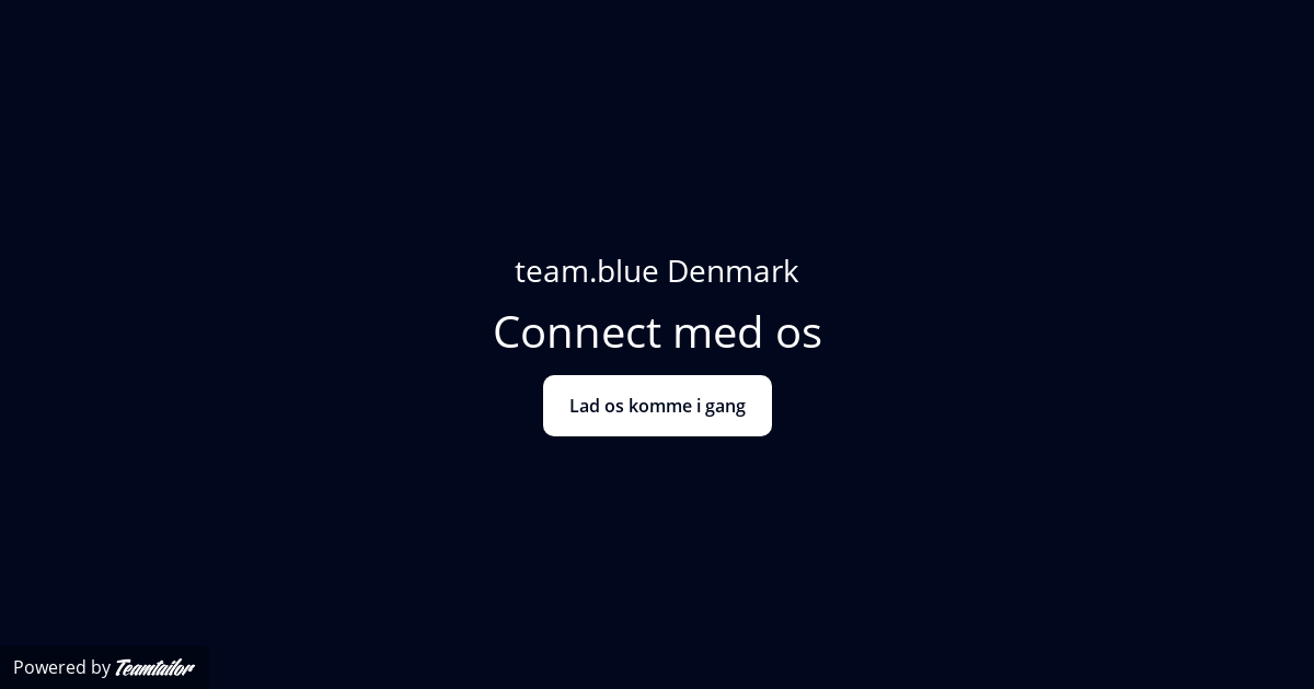 team.blue Denmark – Connect