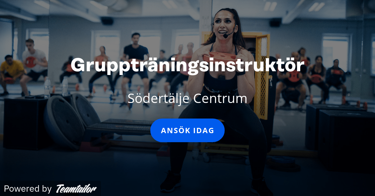 Gruppträningsinstruktör - Fitness24Seven