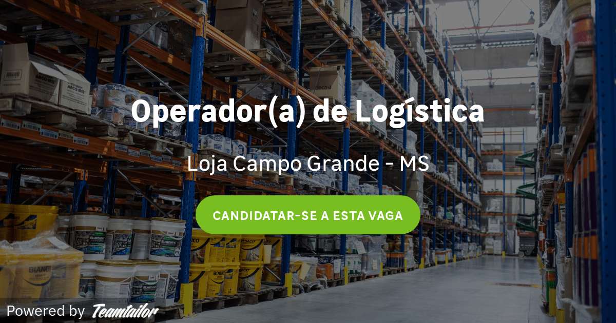 Operador(a) de Logística - LEROY MERLIN BR