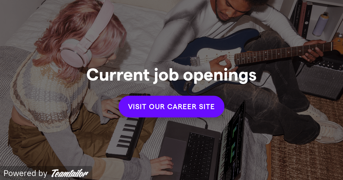 Current job openings - Soundtrap