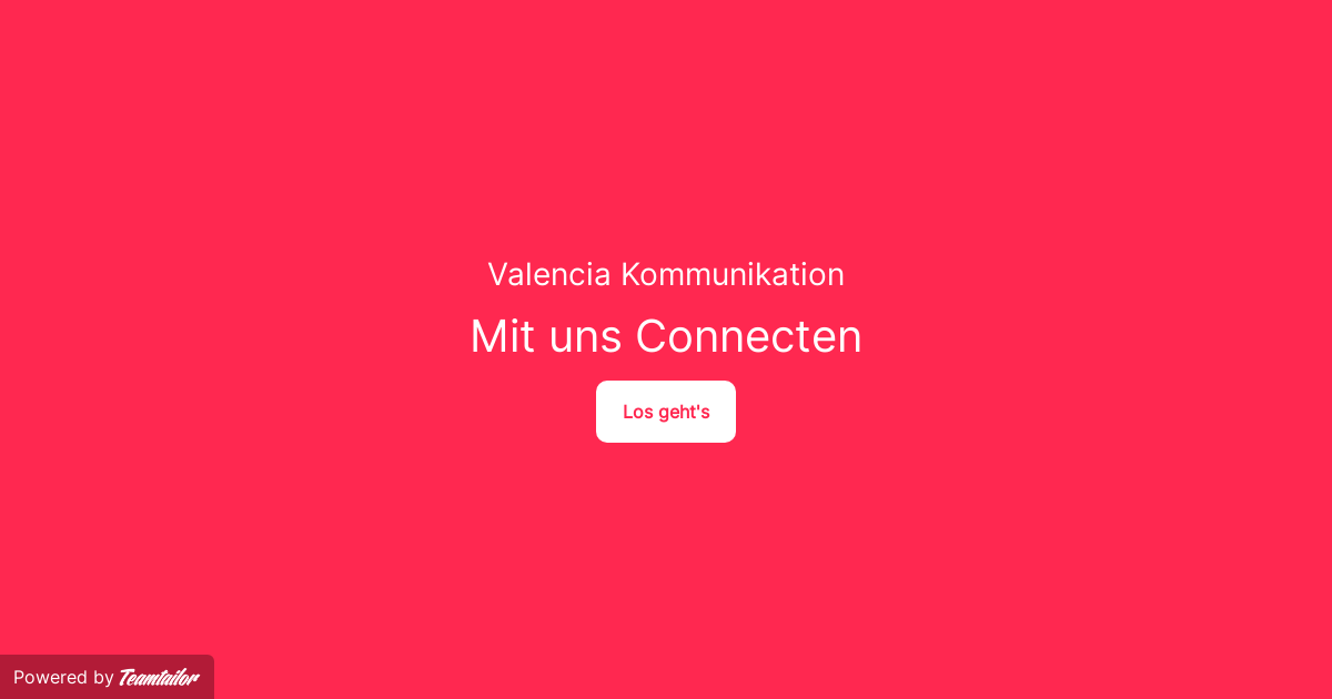 Valencia Kommunikation – Connect