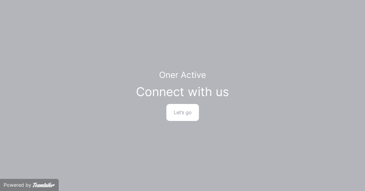 Oner Active – Connect