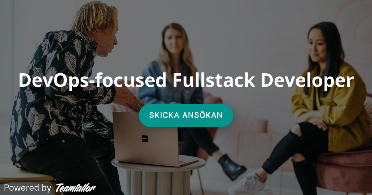 DevOps-focused Fullstack Developer - Migränhjälpen