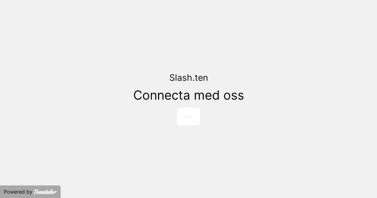 Slash.ten – Connect