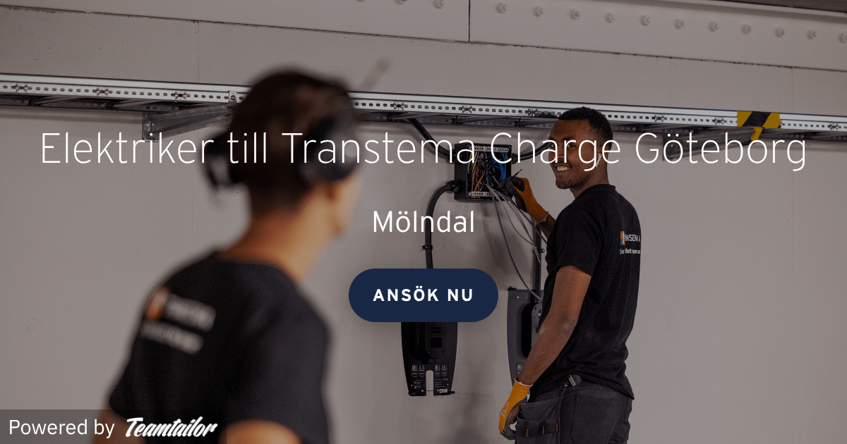 Elektriker till Transtema Charge Göteborg - Transtema Sverige