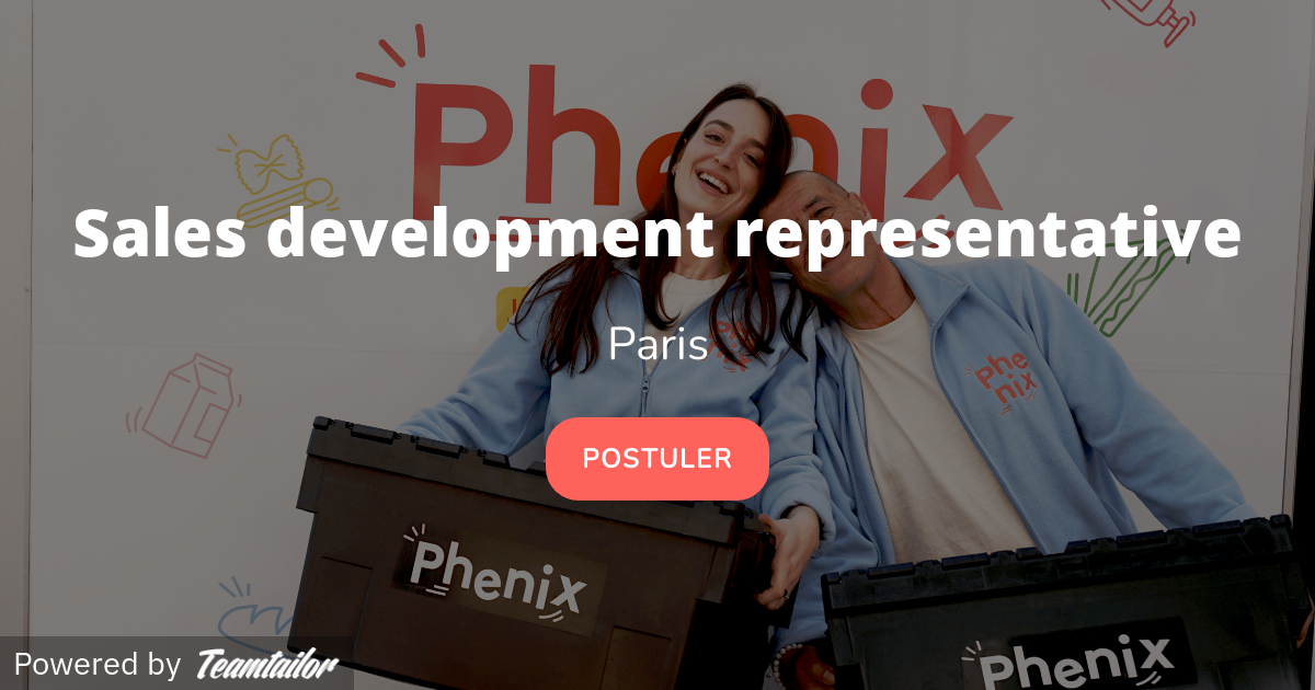 Sales development representative - Phenix