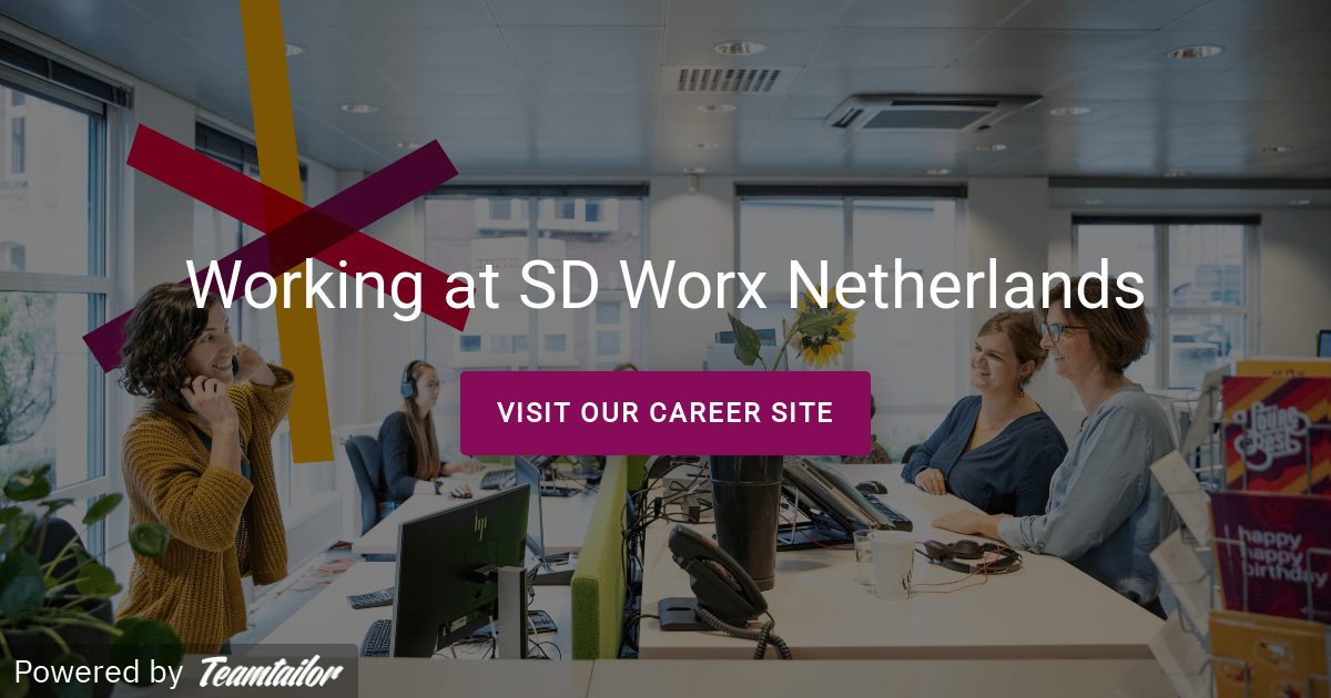 Working at SD Worx Netherlands - SD Worx