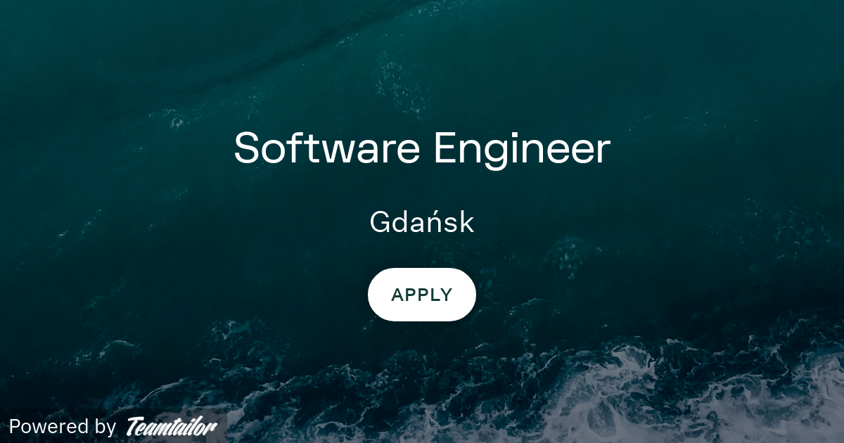 Software Engineer - Volue