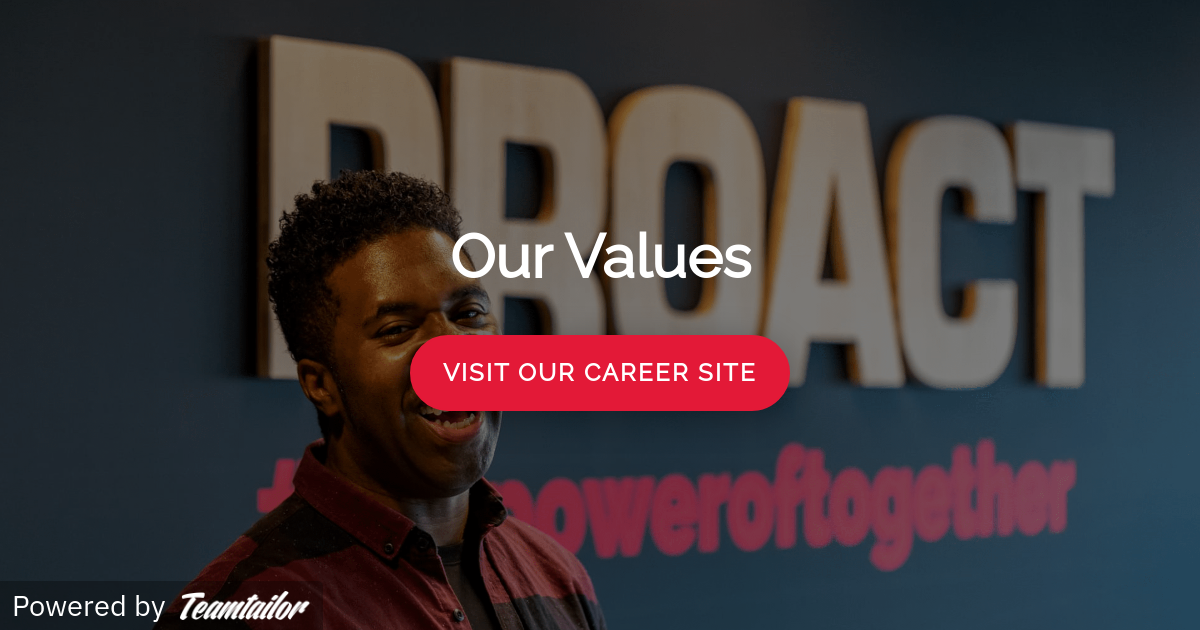Our Values - Proact UK