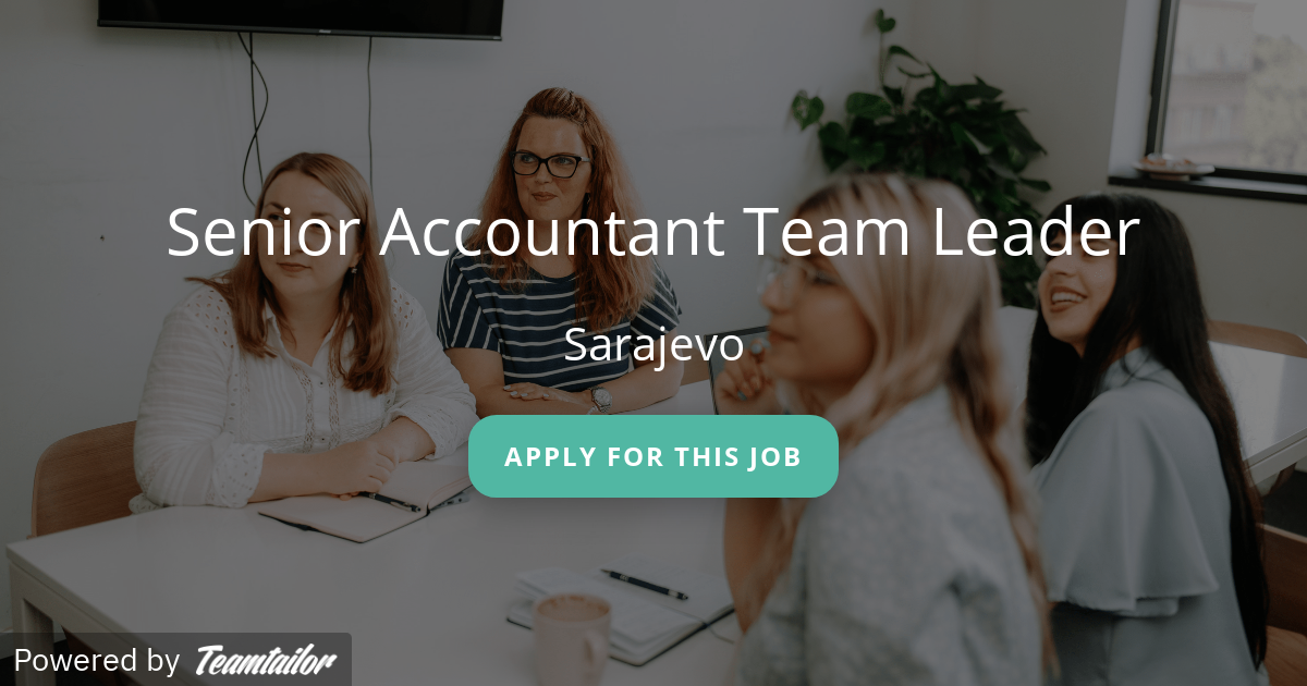 Senior Accountant Team Leader - Becky.works