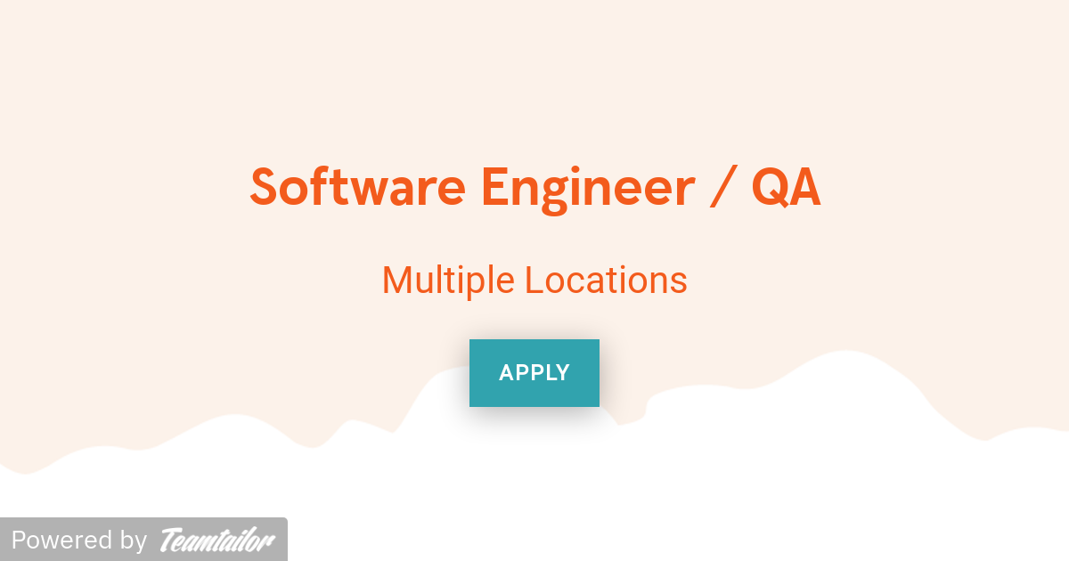 Software Engineer / QA - Swedbank