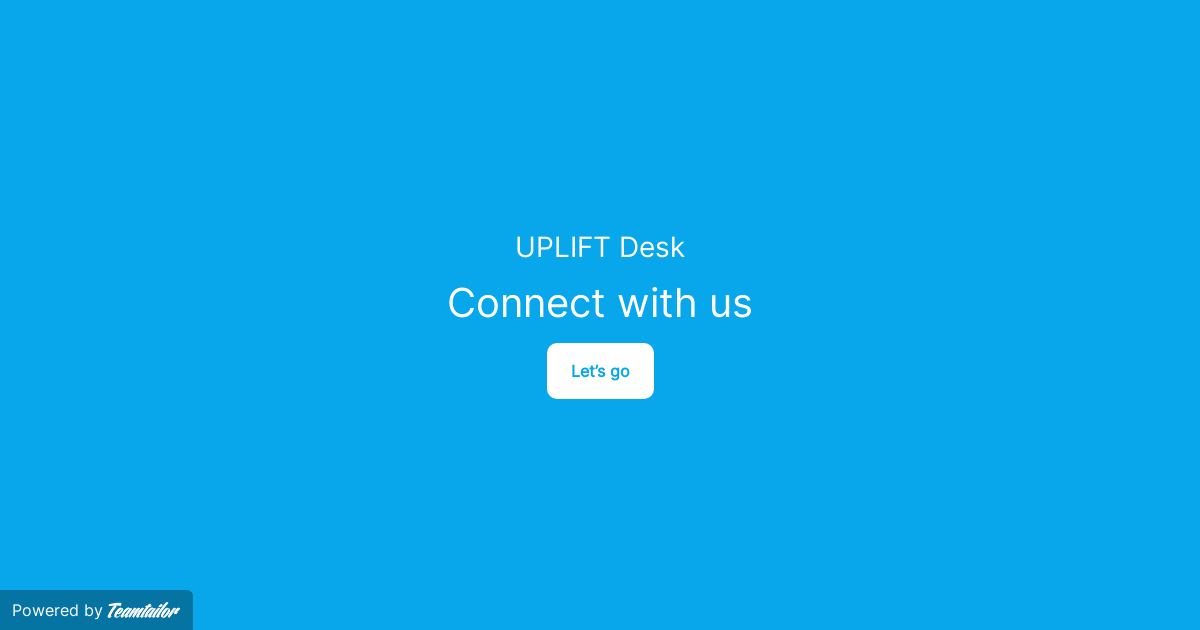 UPLIFT Desk – Connect