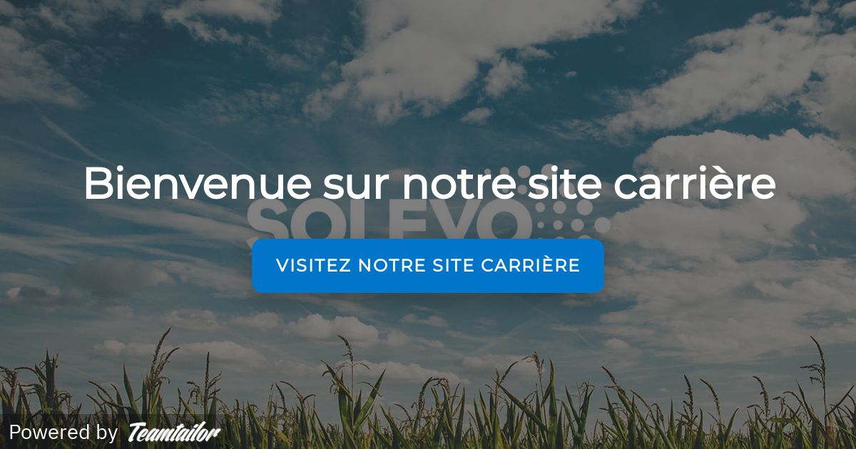 Join Our Team - SOLEVO