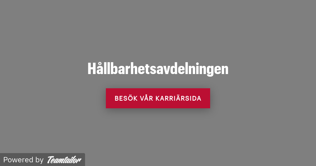 Hållbarhet - Fastighets AB Balder