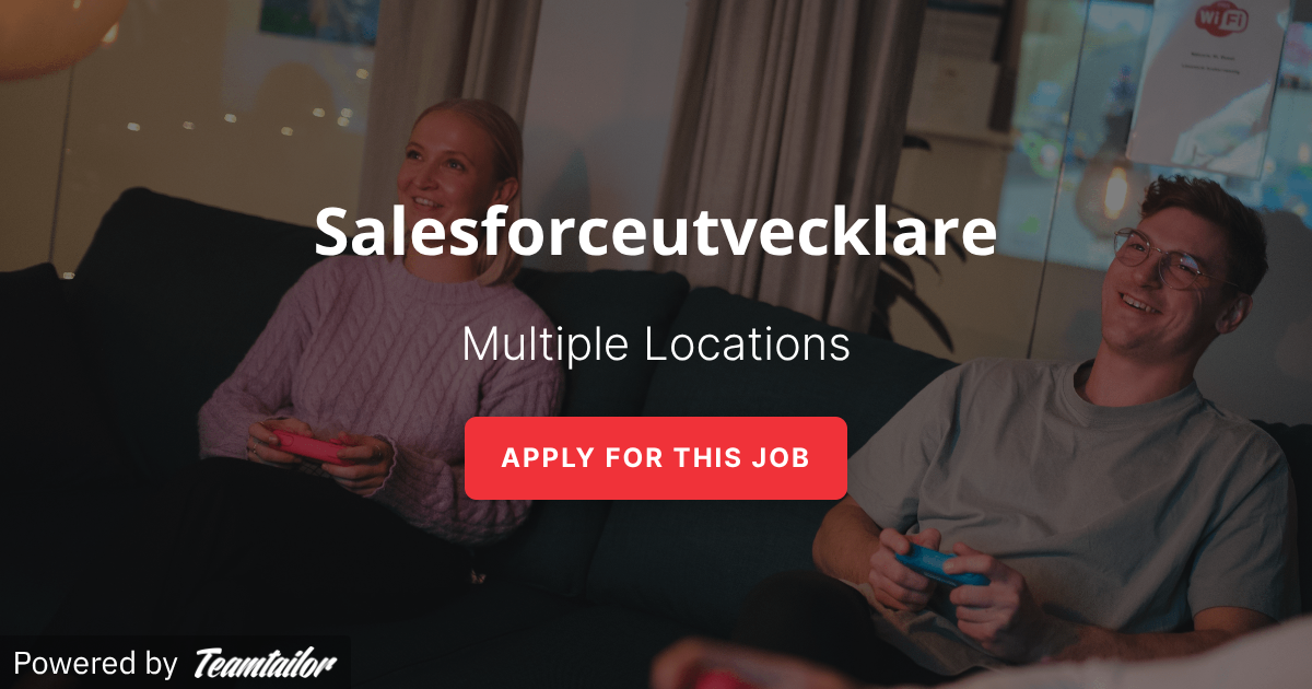 Salesforceutvecklare - Redpill Linpro