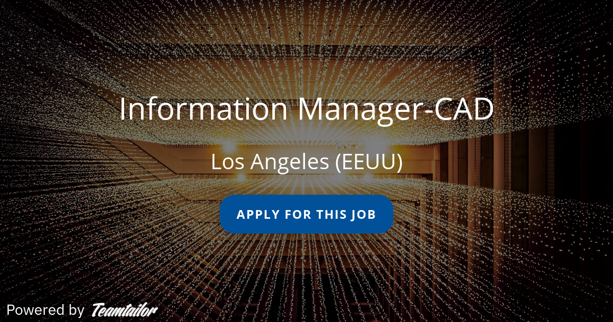 Information Manager-CAD - Sener