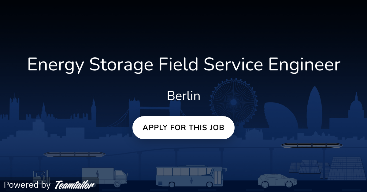 Energy Storage Field Service Engineer - BYD Europe