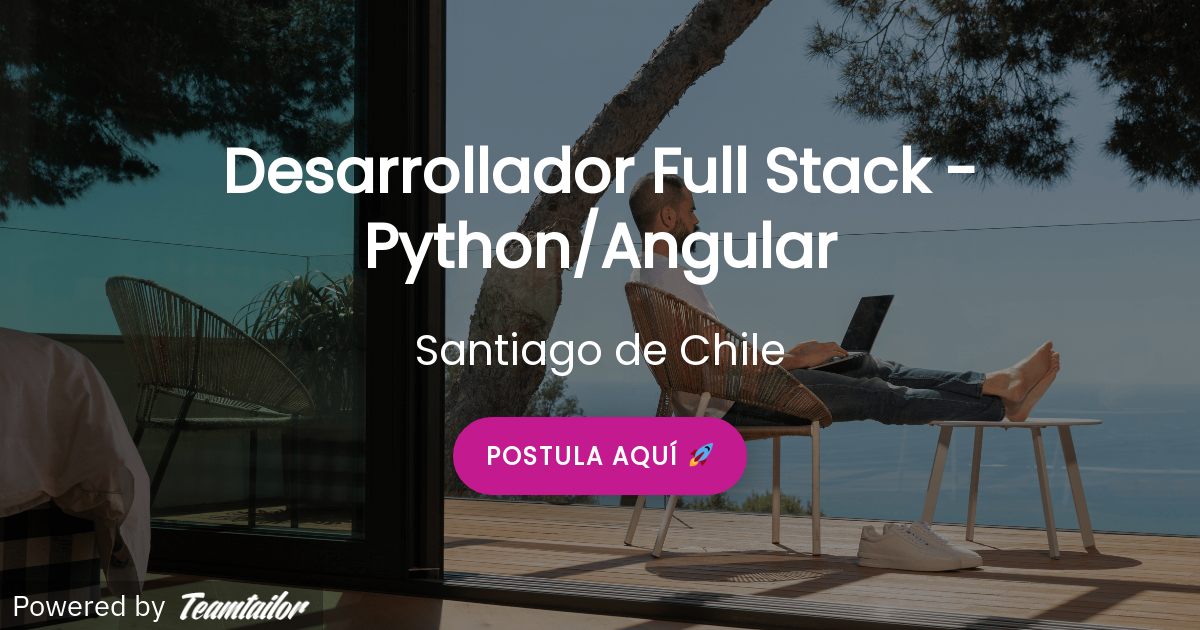 Desarrollador Full Stack - Python/Angular - TINET