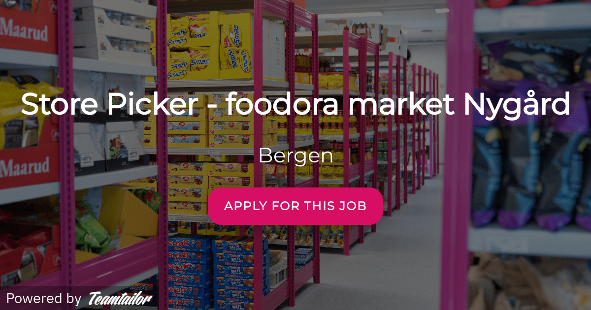 Store Picker - foodora market Nygård - foodora Norway