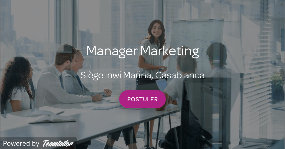 Manager Marketing - inwi