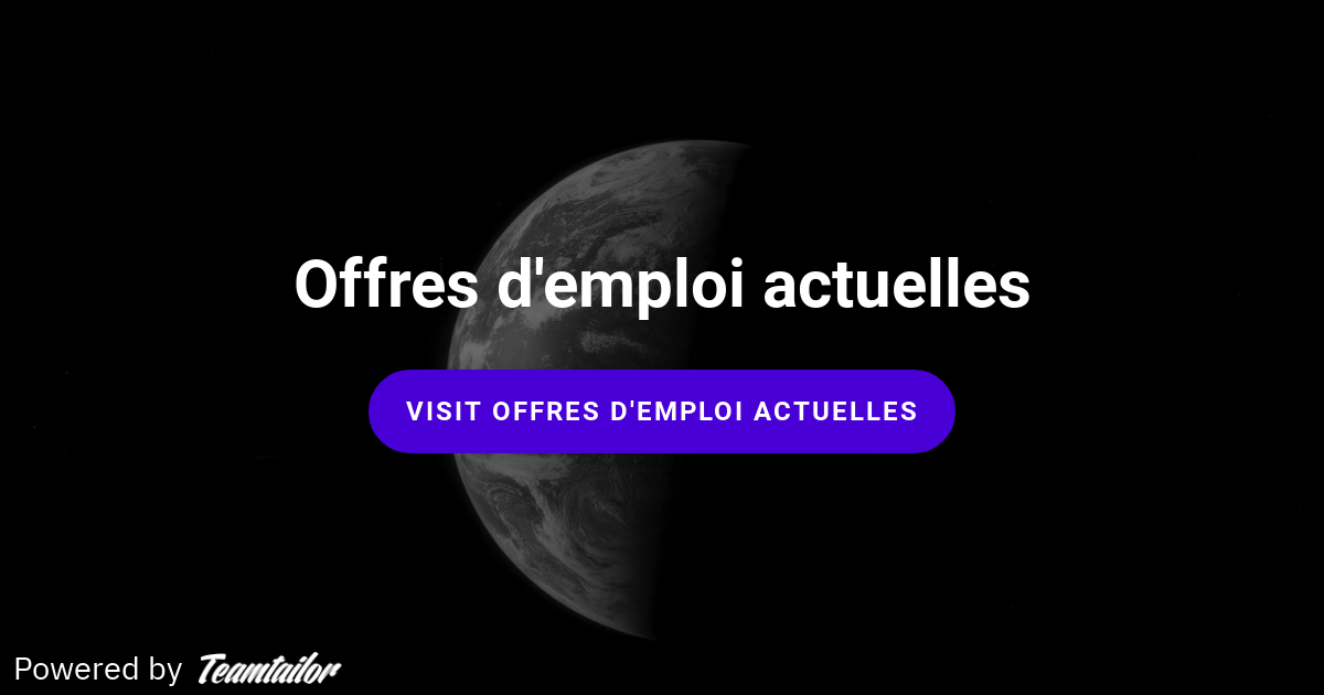 Offres d'emploi actuelles - Science me Up
