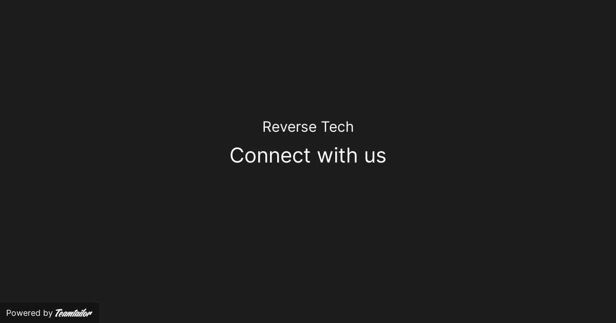 Reverse Tech – Connect