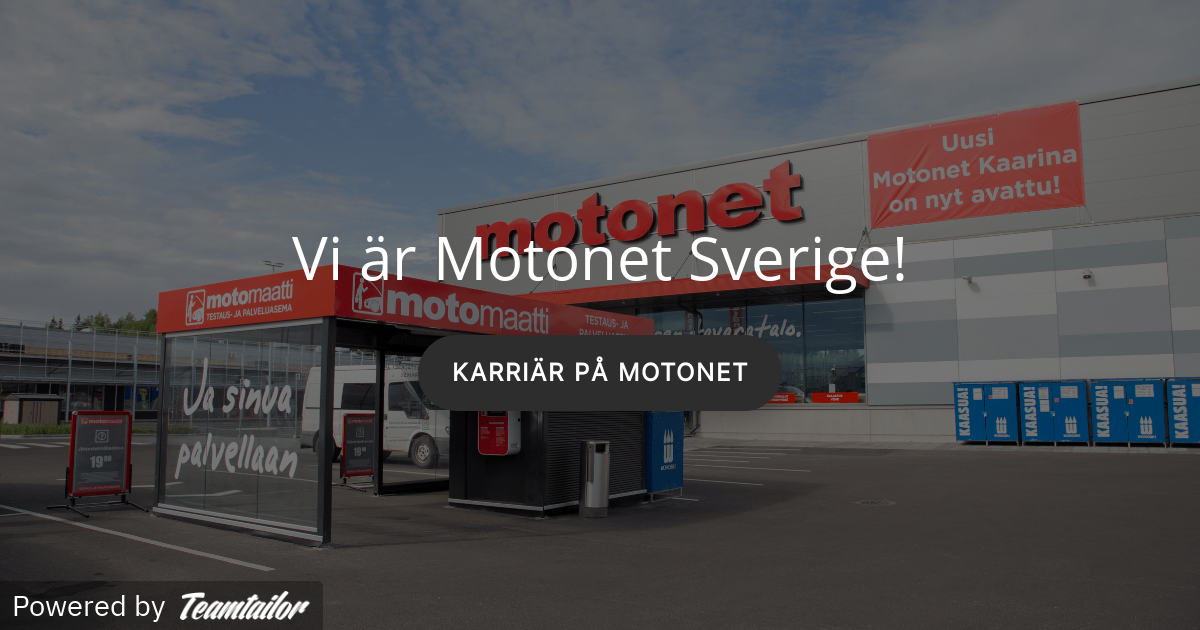 Motonet Sverige - Motonet Sverige