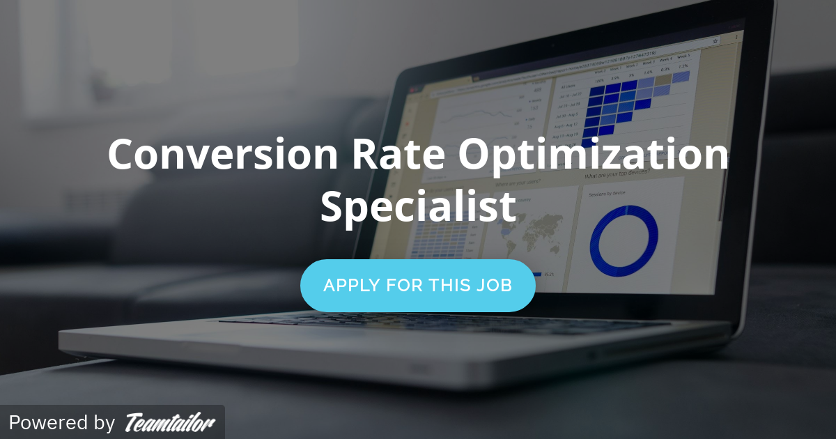 Conversion Rate Optimization Specialist - GT Ecom BV