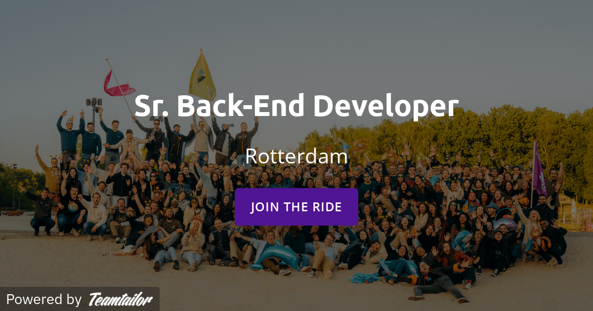 Sr. Back-End Developer - The Yuki Company