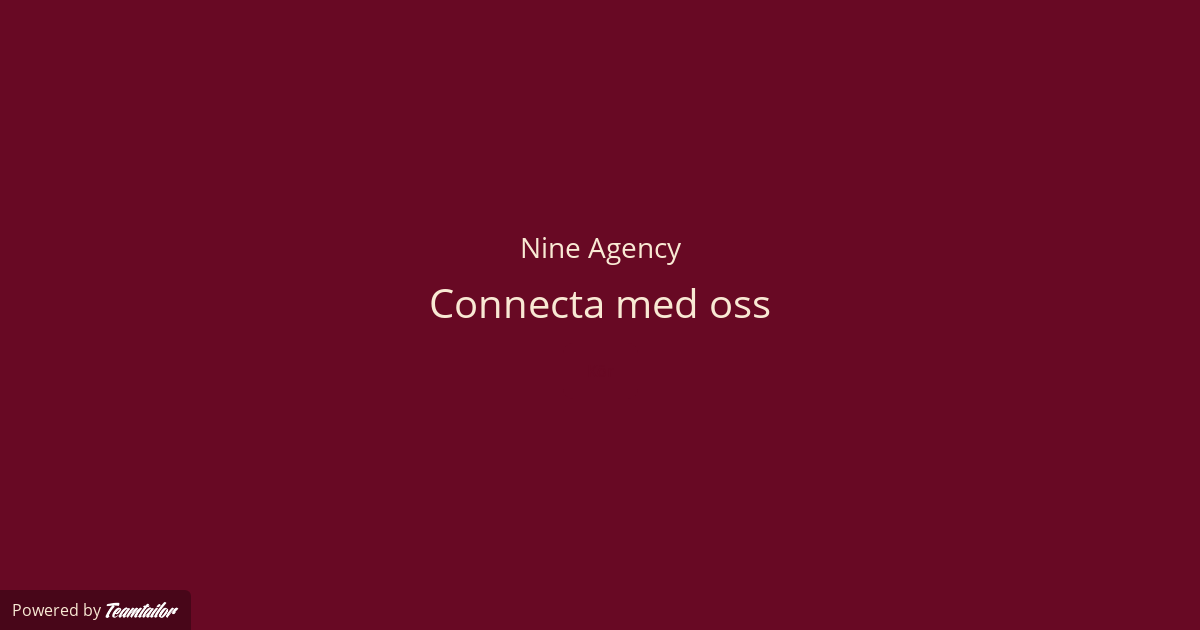 Nine Agency – Connect
