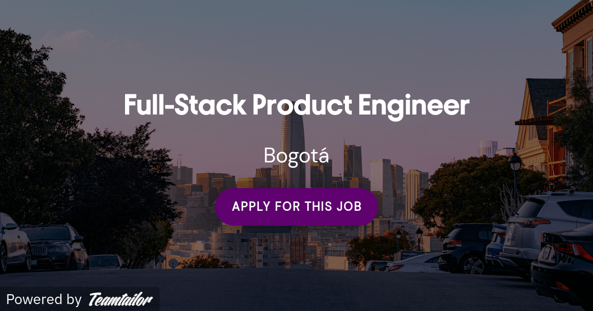 Full-Stack Product Engineer - Arrive