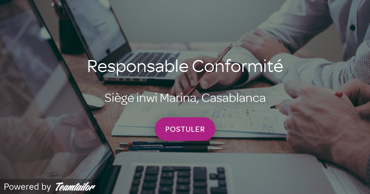 Responsable Conformité - inwi