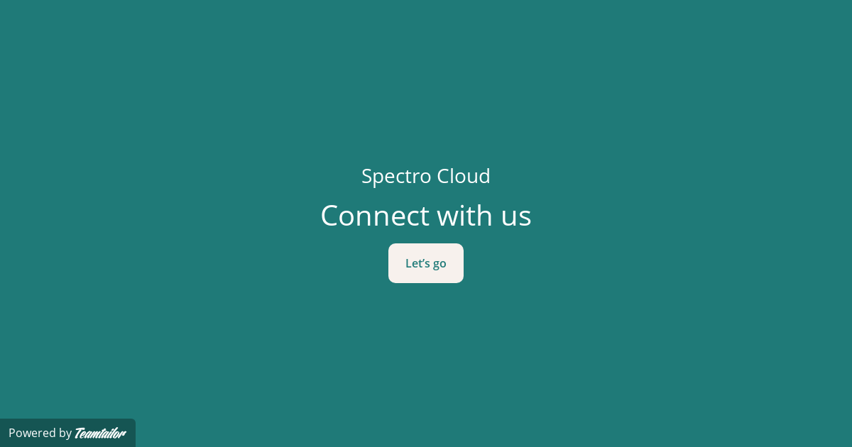 Spectro Cloud – Connect