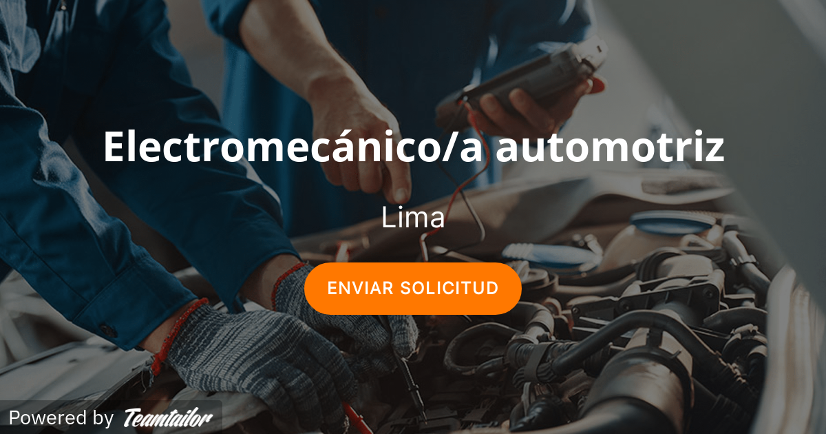 Electromecánico/a automotriz - Grupo Clave