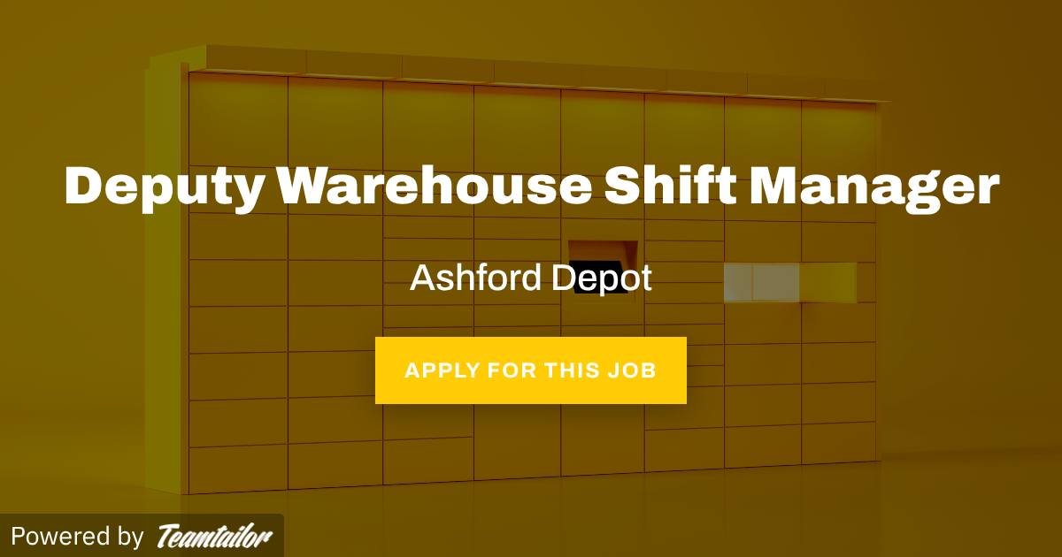 Deputy Warehouse Shift Manager - InPost UK