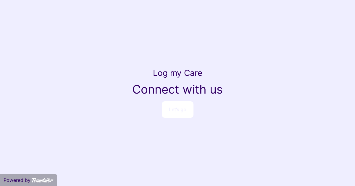 Log my Care – Connect