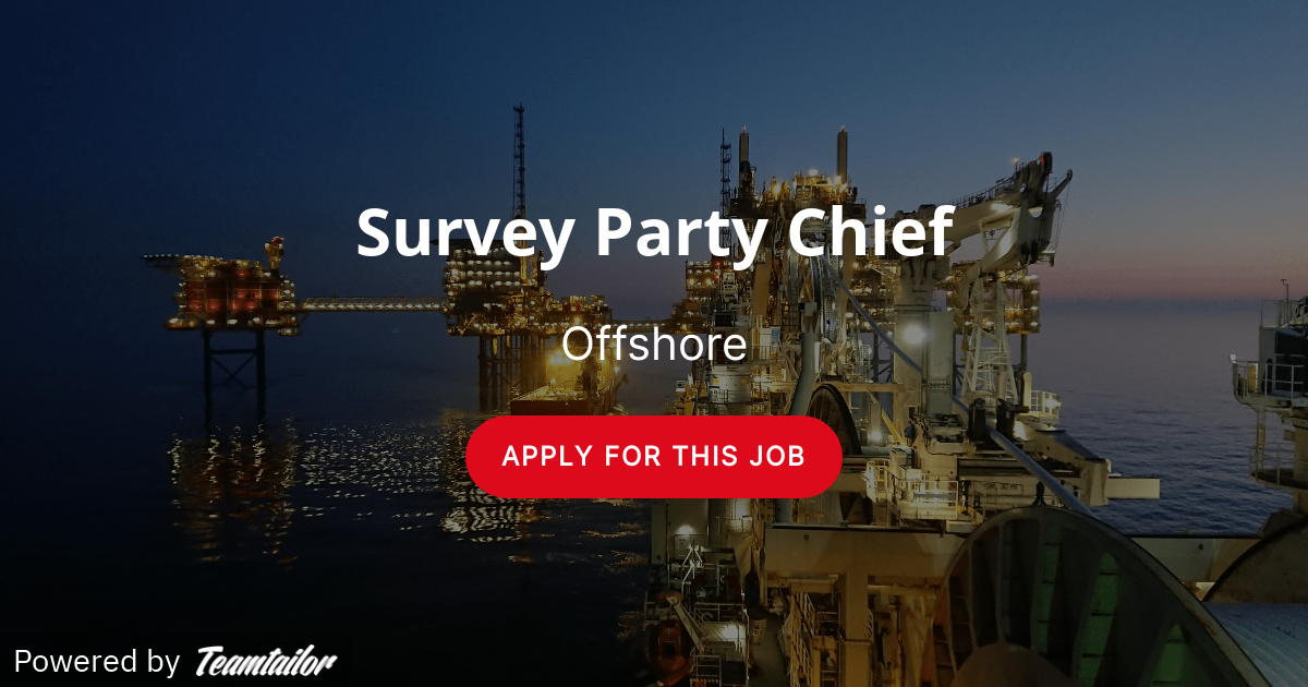 Survey Party Chief - Andrews Survey