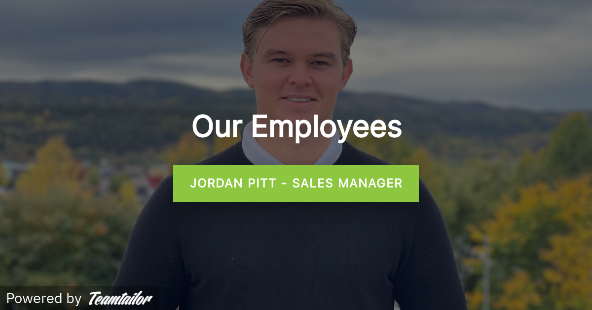 Jordan Pitt - Sales Manager - Vipo AS