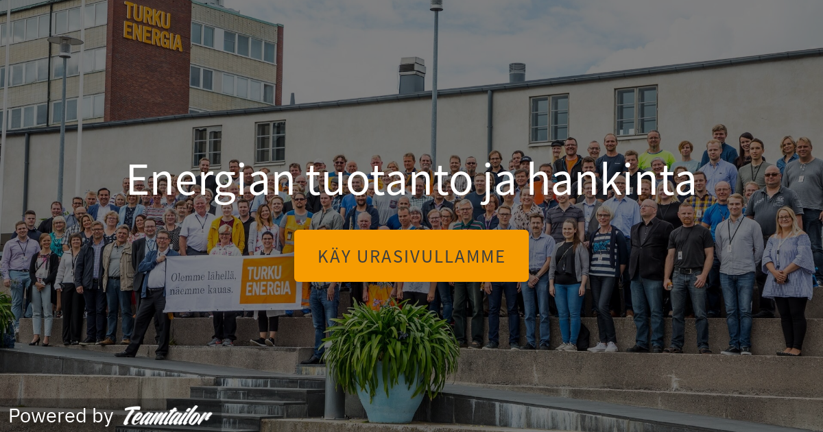 Energian tuotanto ja hankinta - Turku Energia