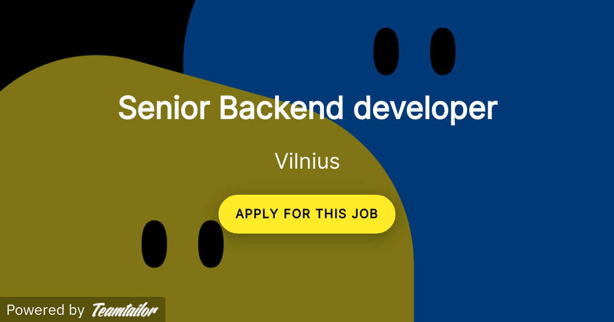 Senior Backend developer - carVertical