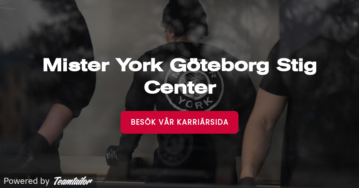 Mister York Göteborg Stigs Center - Mister York
