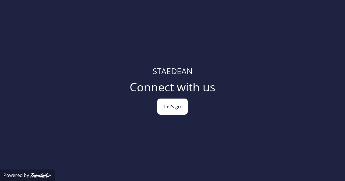 STAEDEAN – Connect