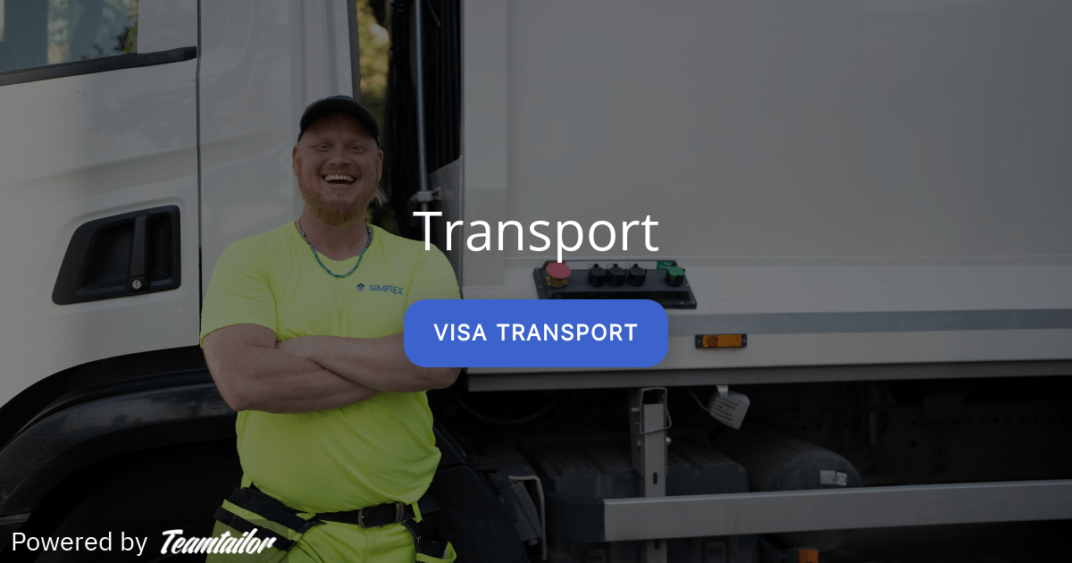 Transport - Simplex Bemanning AB