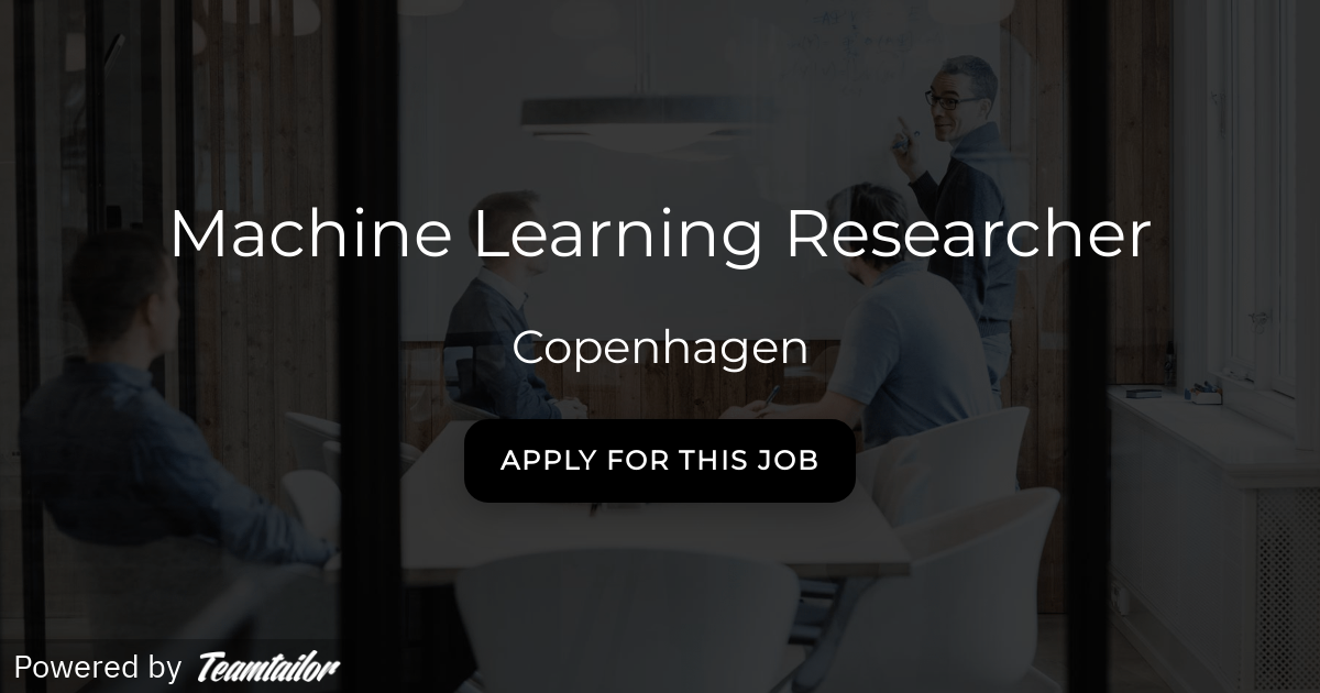 Machine Learning Researcher - Alipes